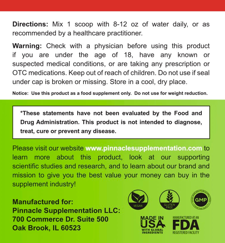 The Pinnacle Protein Powder